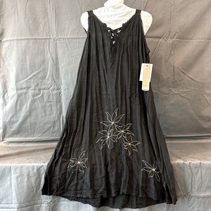 raya sun | Dresses | Rays Sun Black Beach Dress | Poshmark